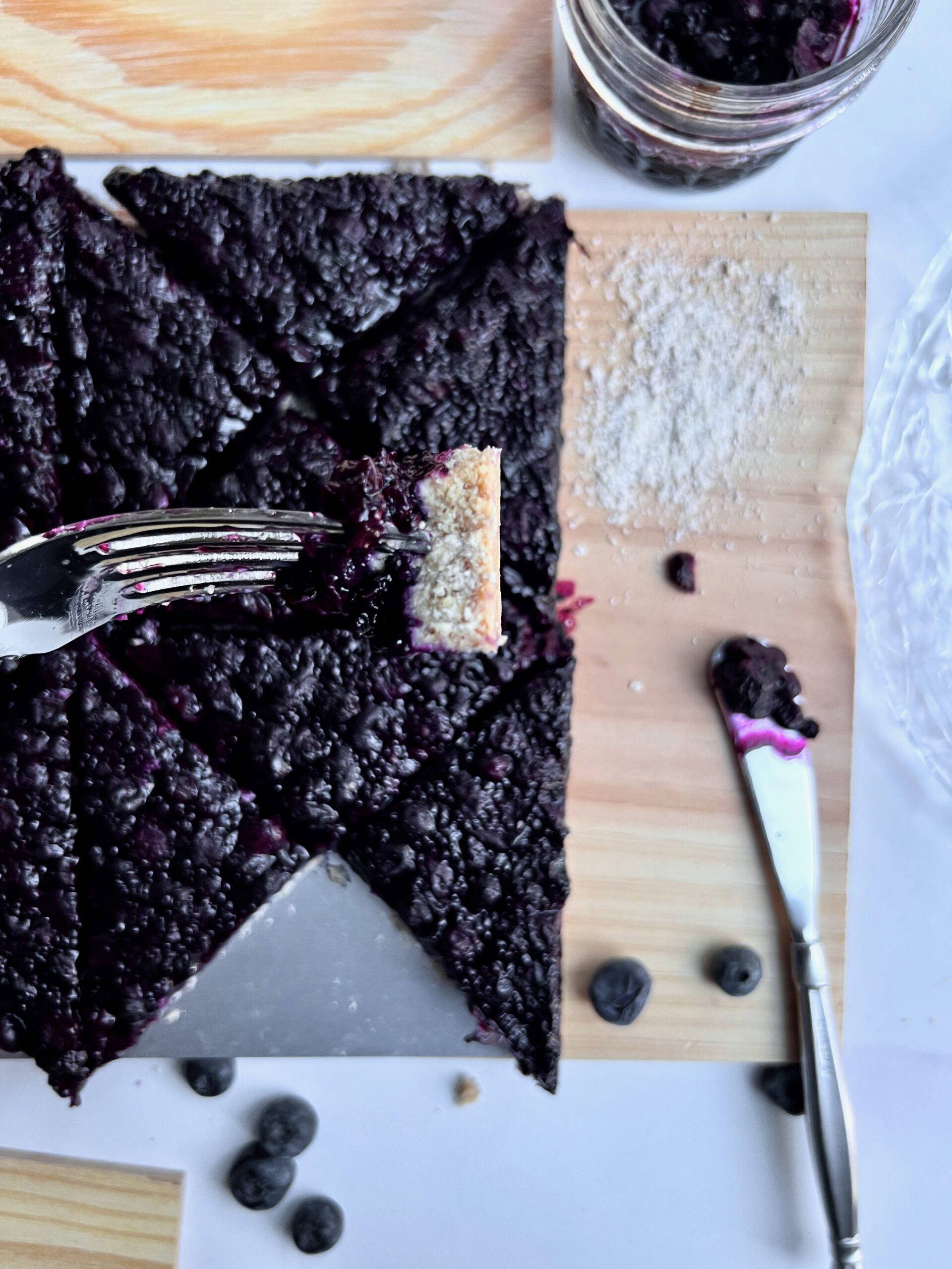 Blueberry Jam Bars - The Caramelized Life