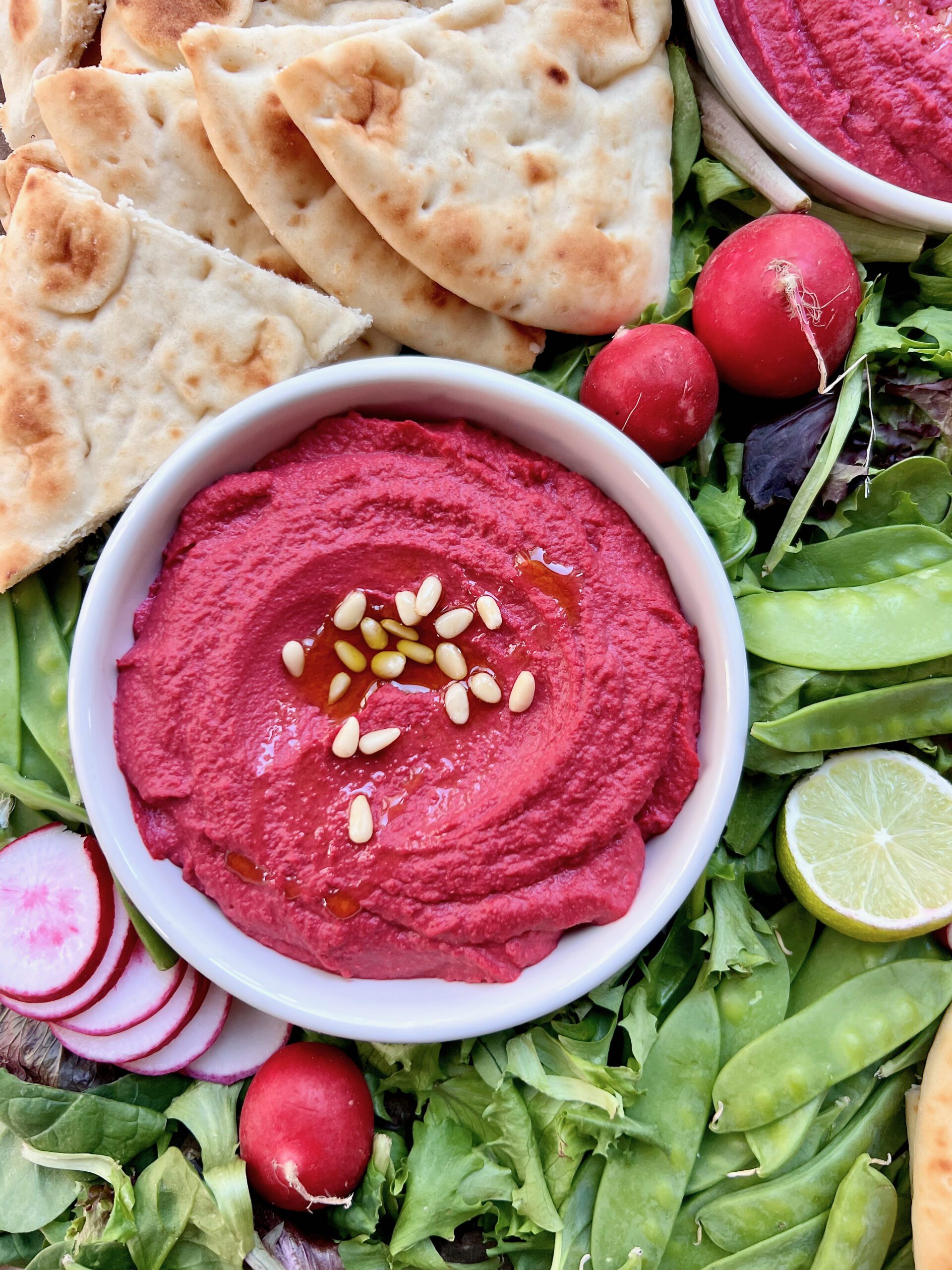 Beetroot Hummus - The Caramelized Life